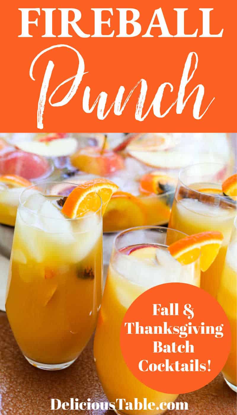 Fireball Punch Recipe - Delicious Table
