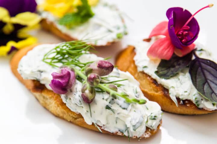 How To Make Spring Crostini Appetizers | Delicious Table