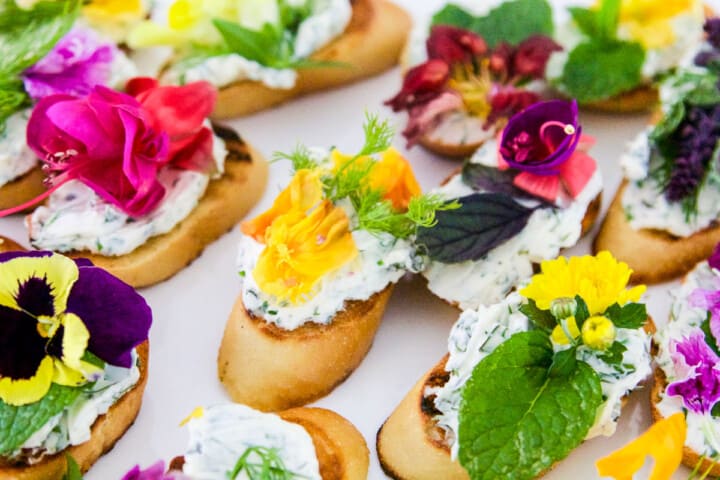 How To Make Spring Crostini Appetizers | Delicious Table
