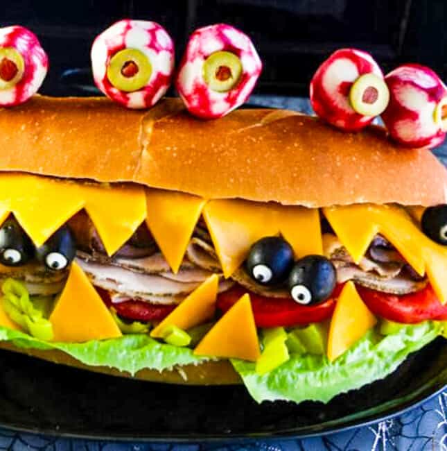 Halloween Food: Monster Sandwich Ideas - Delicious Table