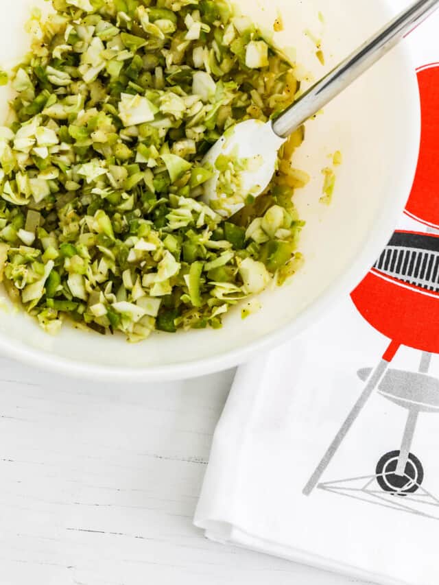 Homemade Relish Recipe - Delicious Table