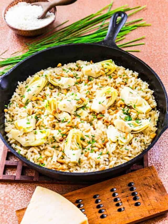 Parmesan Risotto (No-Stir, Easy, and Oven-Baked!) | Delicious Table