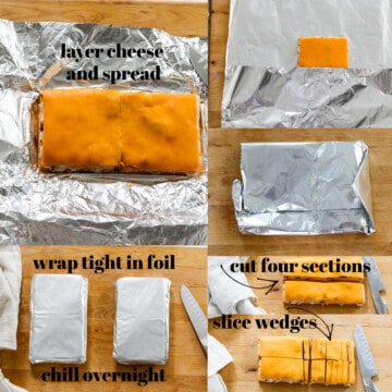 Easy Layered Cheese Appetizers - Delicious Table