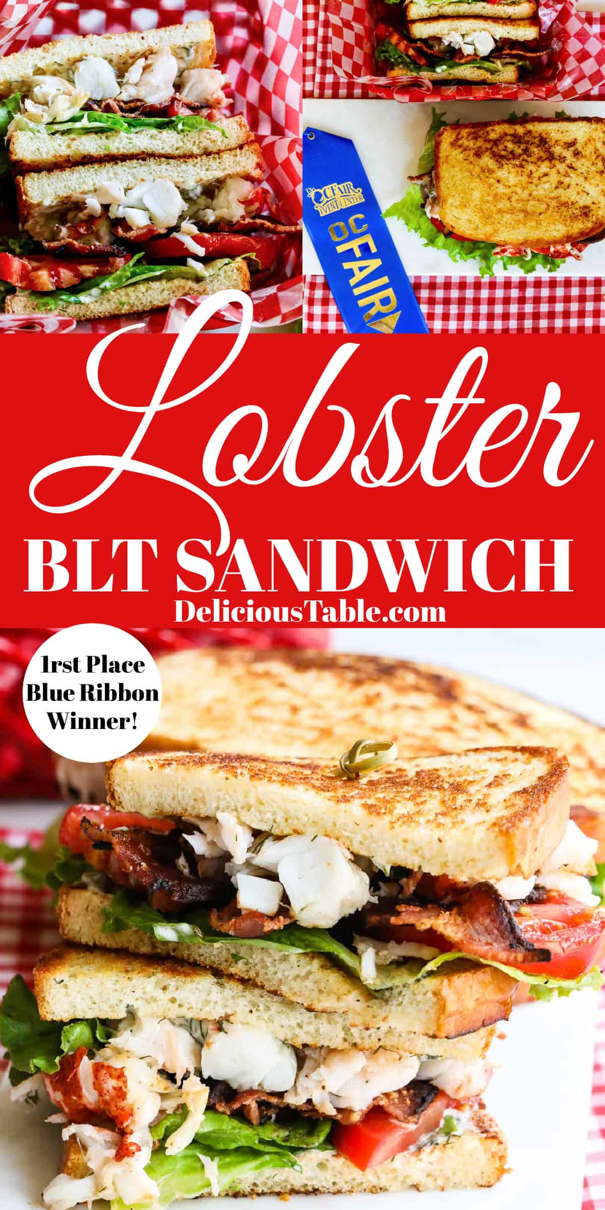 BLT Lobster Sandwich Recipe - Delicious Table