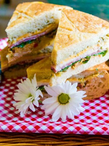 Pressed Picnic Sandwich Recipe | Delicious Table