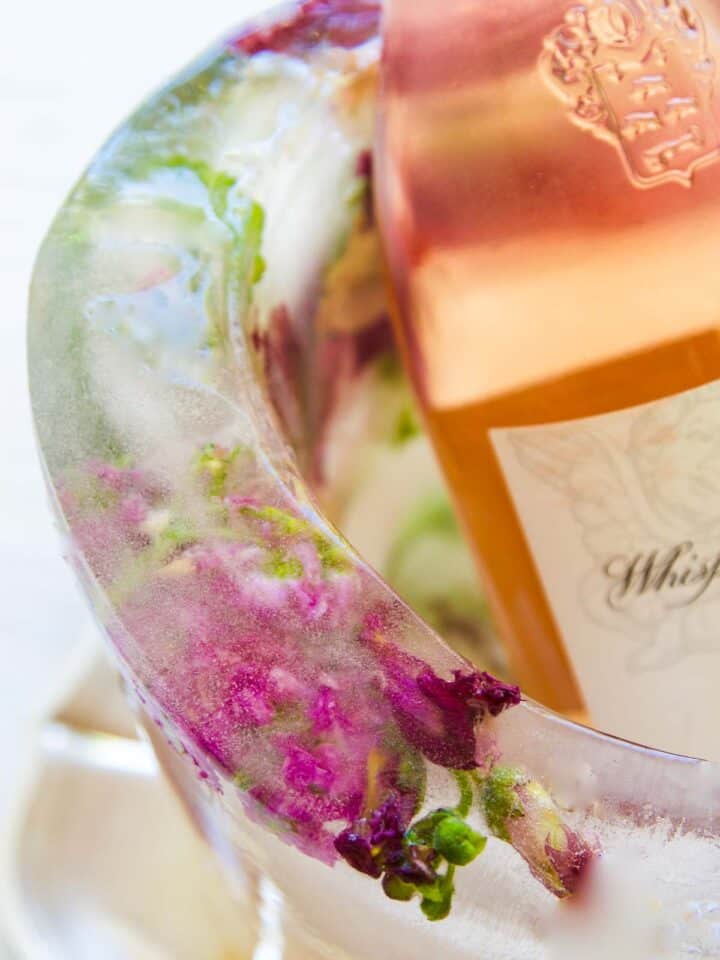 Flower Ice Bucket For Parties - Delicious Table