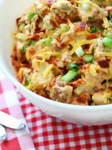 BBQ Potato Salad Recipe - Delicious Table