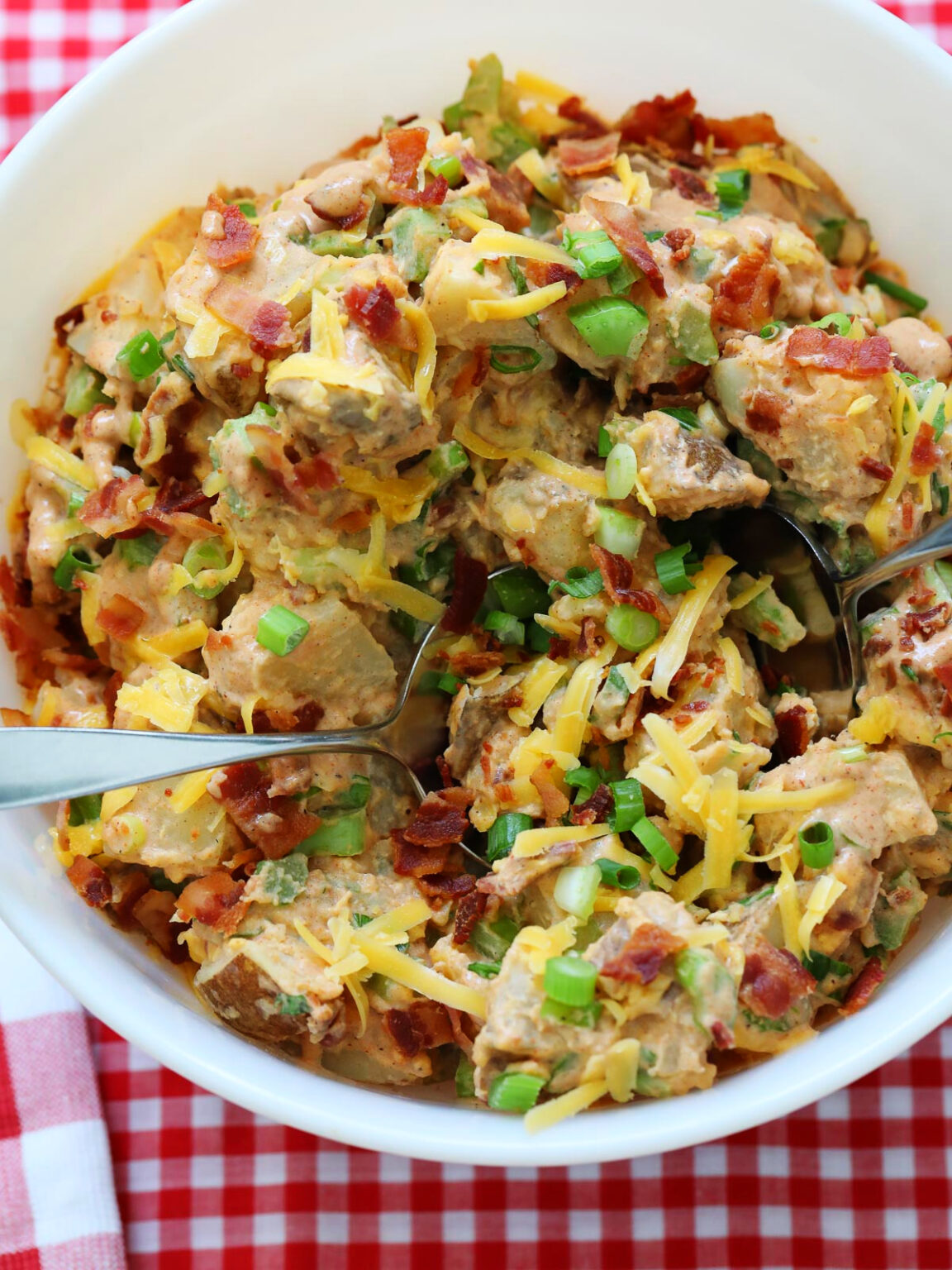 BBQ Potato Salad Recipe - Delicious Table