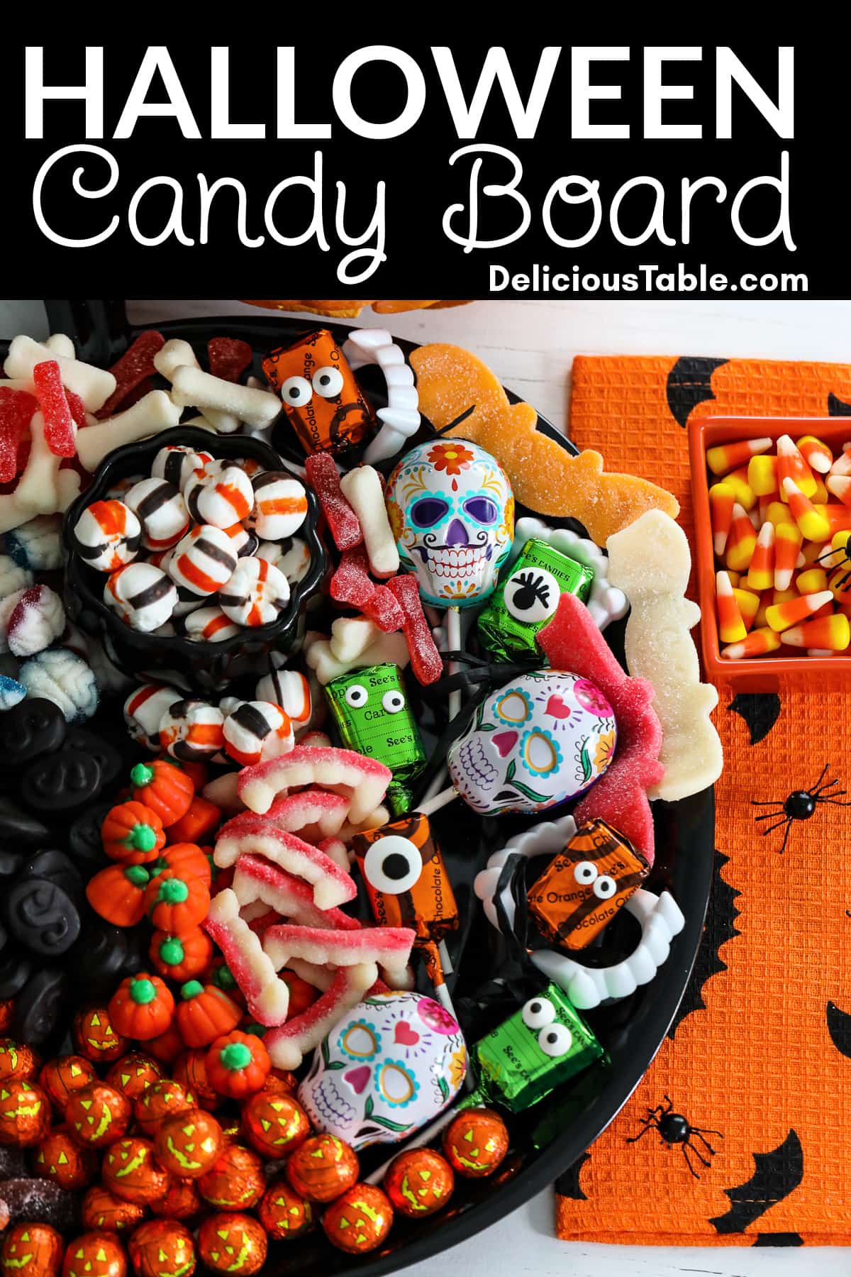 Halloween Candy Board - Delicious Table