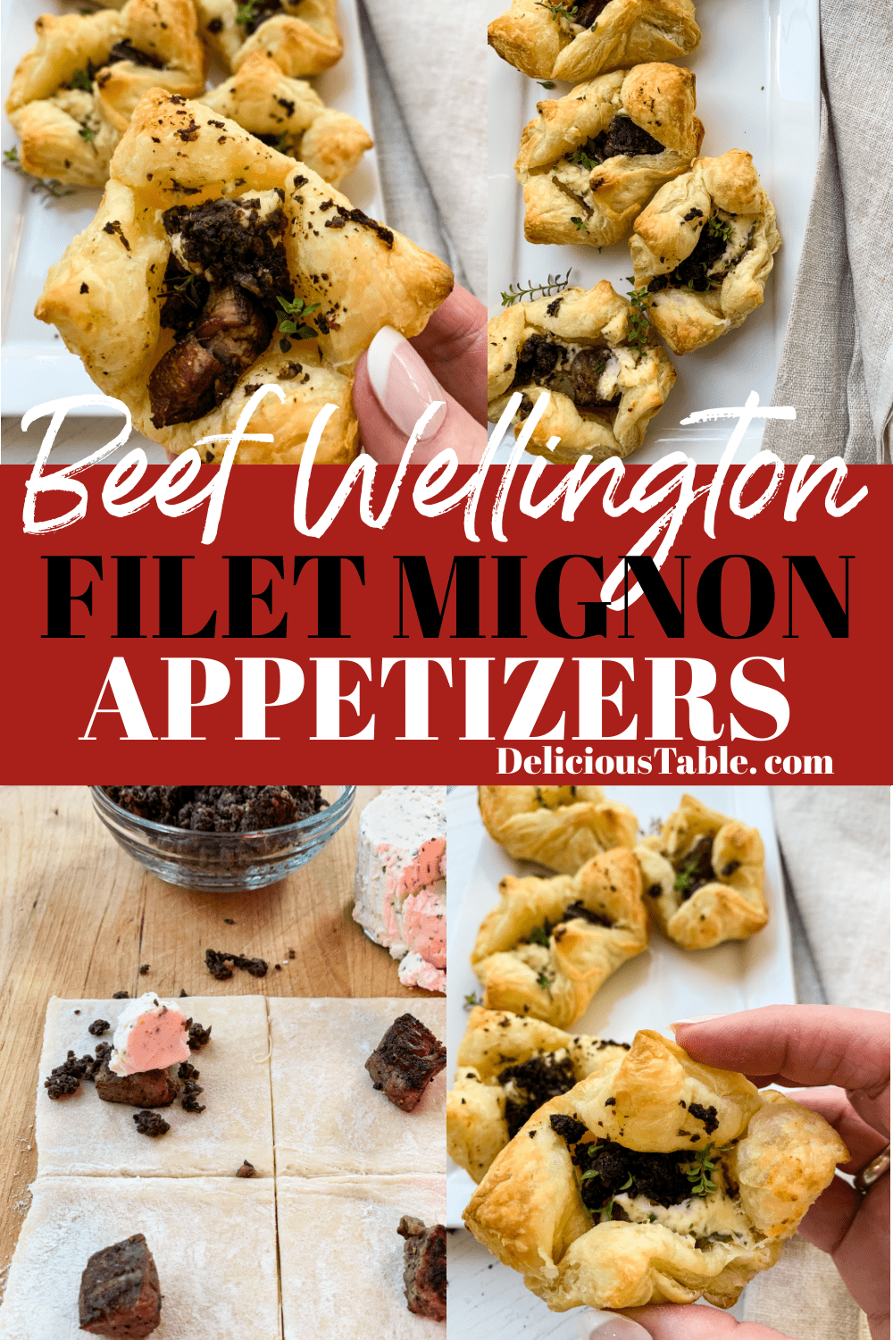Beef Wellington Appetizers Recipe - Delicious Table