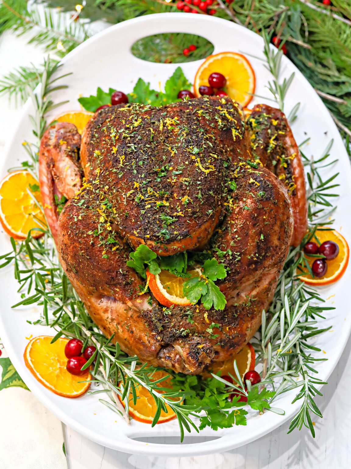 Roast Turkey Dry Brine Recipe - Delicious Table