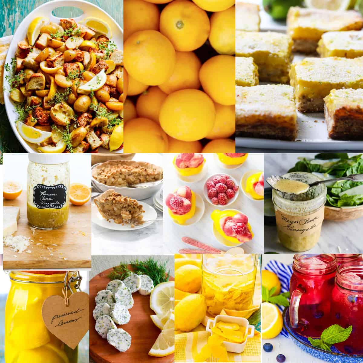 15 Real Fresh Lemon Recipes - Delicious Table