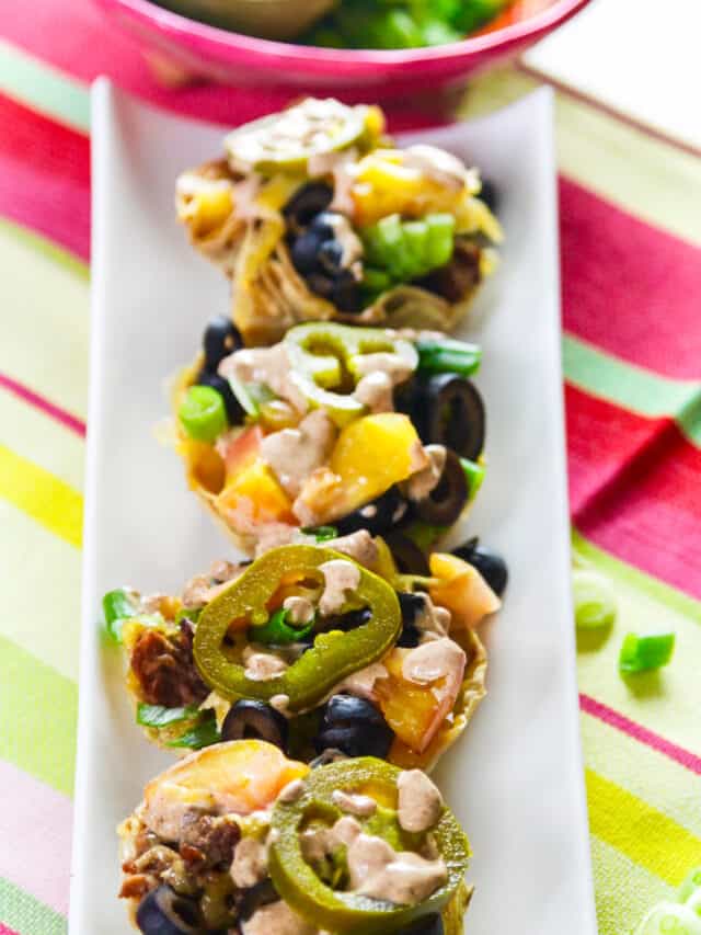 Mini Tacos Appetizer Recipe - Delicious Table