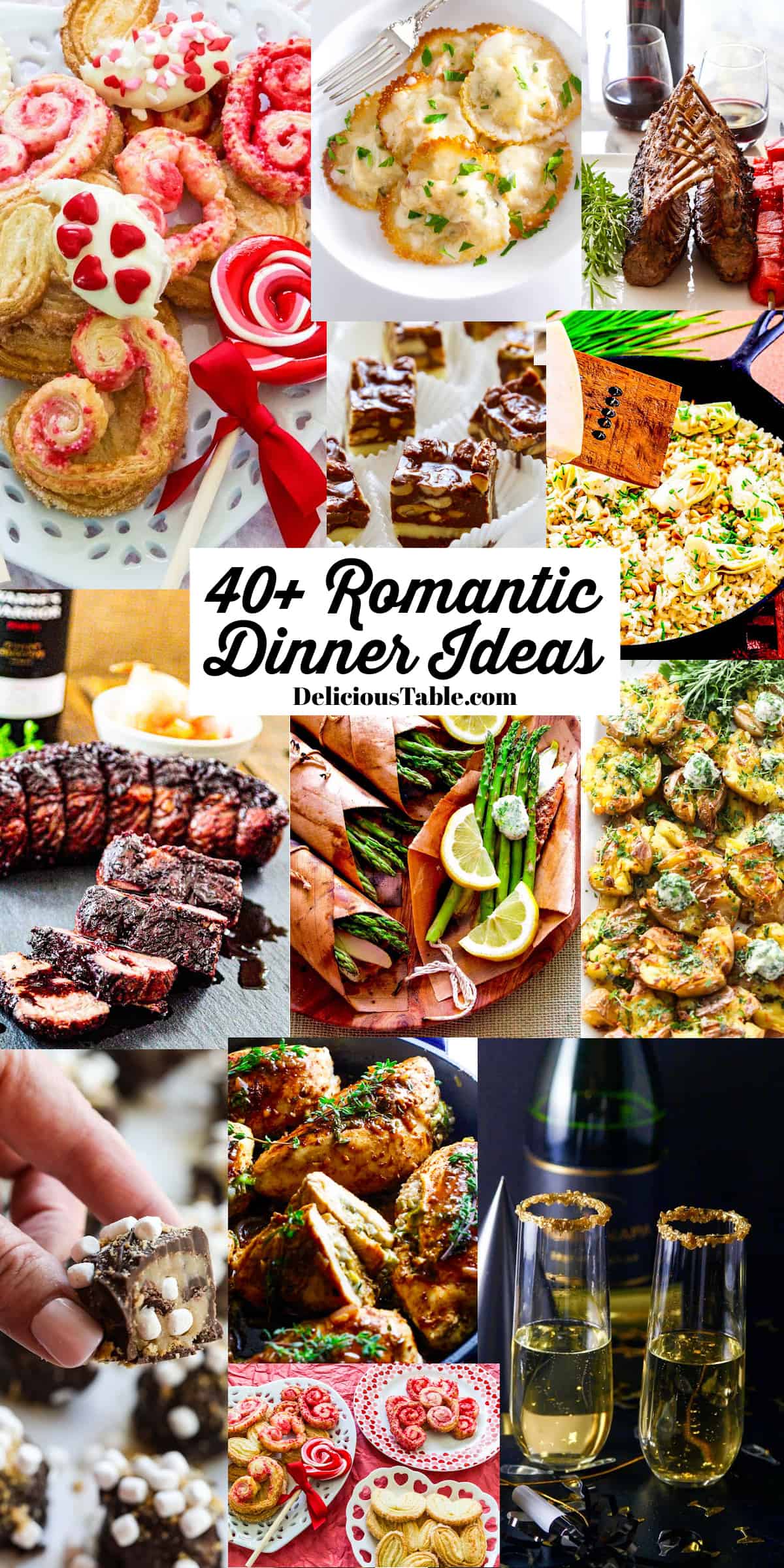 40 Romantic Dinner Ideas - Delicious Table