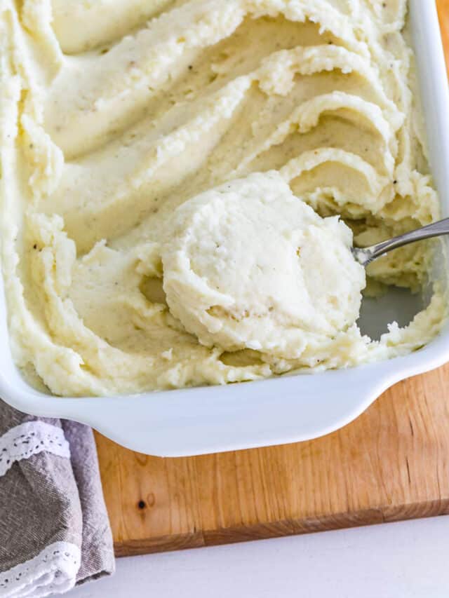 Make Ahead Mashed Potatoes Reheated 5 Ways - Delicious Table