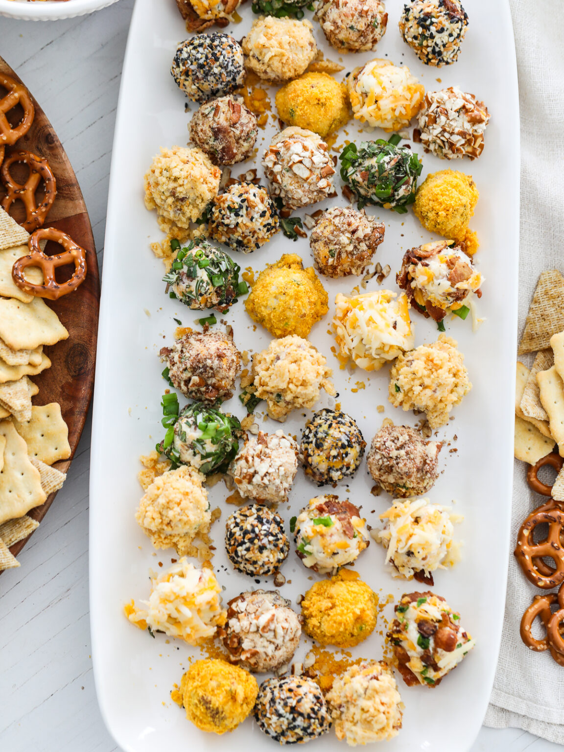Cheese Truffles Recipe (Mini Cheese Balls) - Delicious Table