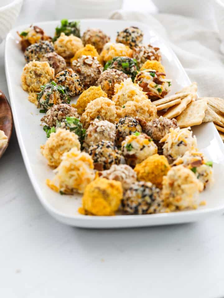Cheese Truffles Recipe (Mini Cheese Balls) - Delicious Table