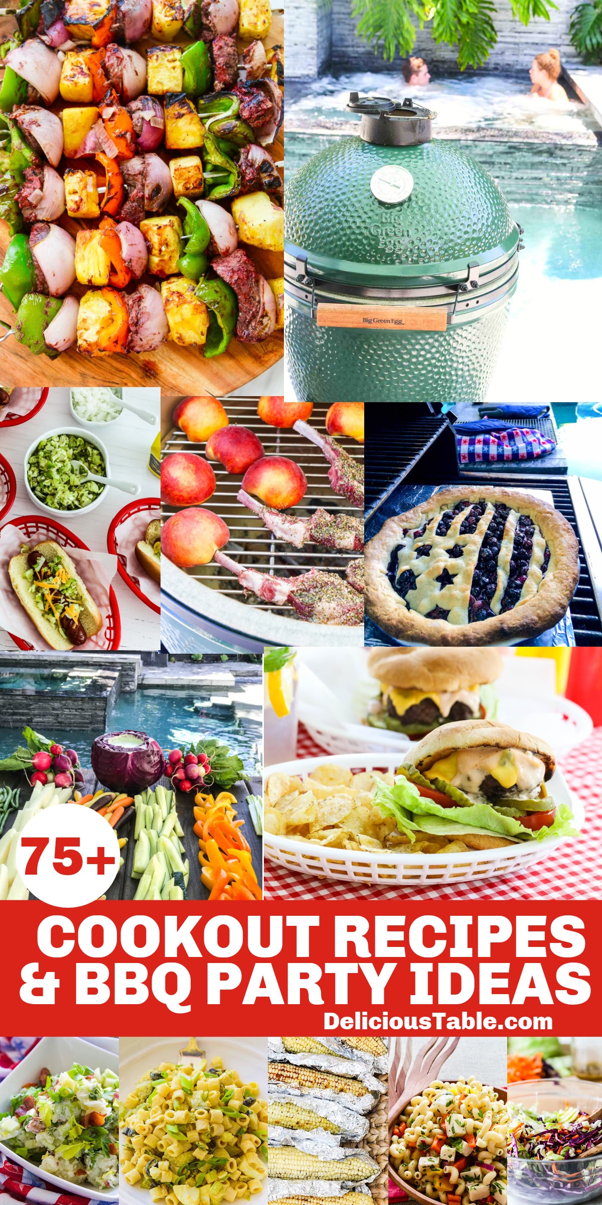 75+ Cookout Recipes And BBQ Party Ideas - Delicious Table